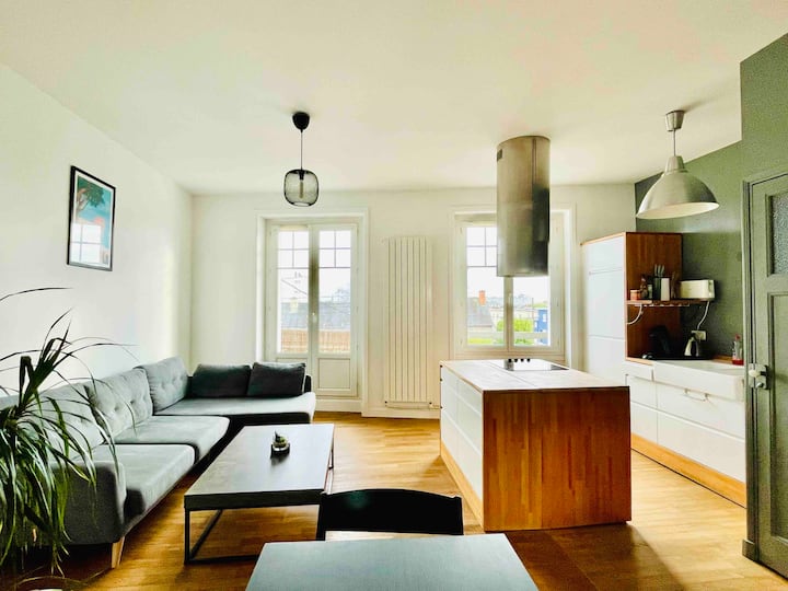 Appartement T2 , 44m2 + Parking Privé - Aéroport Rennes Bretagne (RNS)