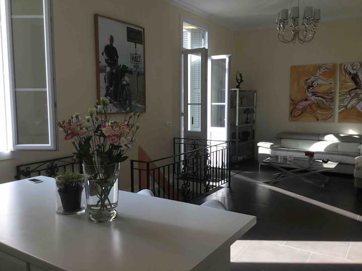 Garden Apartment Beaulieu Sur Mer With Air Con - Villefranche-sur-Mer