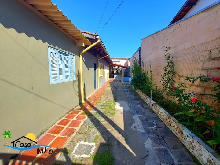 Casa Da Niko No Centro De Ubatuba, 450 M Praia C1 - Ubatuba