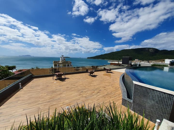 Ap Ingleses 2 Quartos Condomínio Vista Para O Mar - Florianópolis