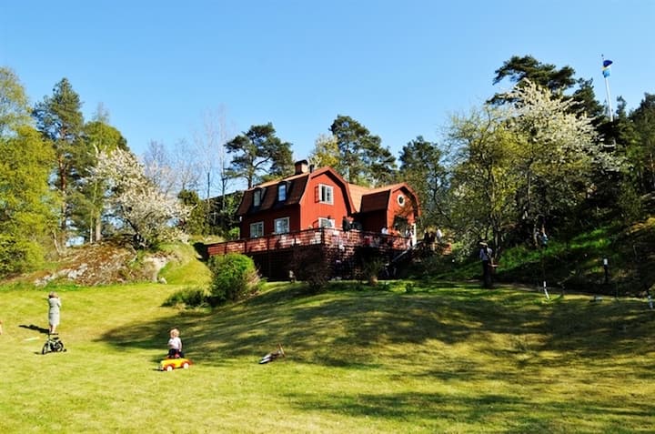 Fantastiskt Hus I Stockholms Södra Skärgård "Oxnö" - Nynäshamn