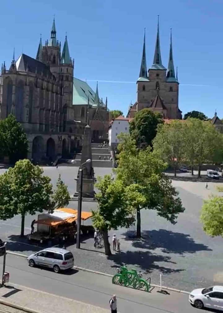 Ferienwohnung Im Erfurter Zentrum Mit Domblick - Erfurt
