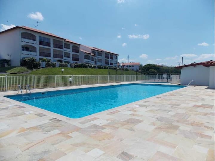 T2 Vue Sur Mer 3 éToiles ,Piscine Et Tennis - Bidart