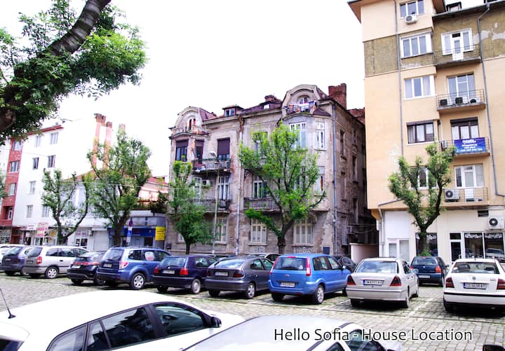 Hello Sofia Guesthouse, 280sq.m., 20 Pers, Center - Sofia
