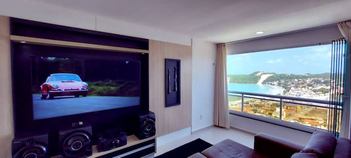 Luxuoso Apt Com Vista P/ O Mar E Morro Do Careca - Natal