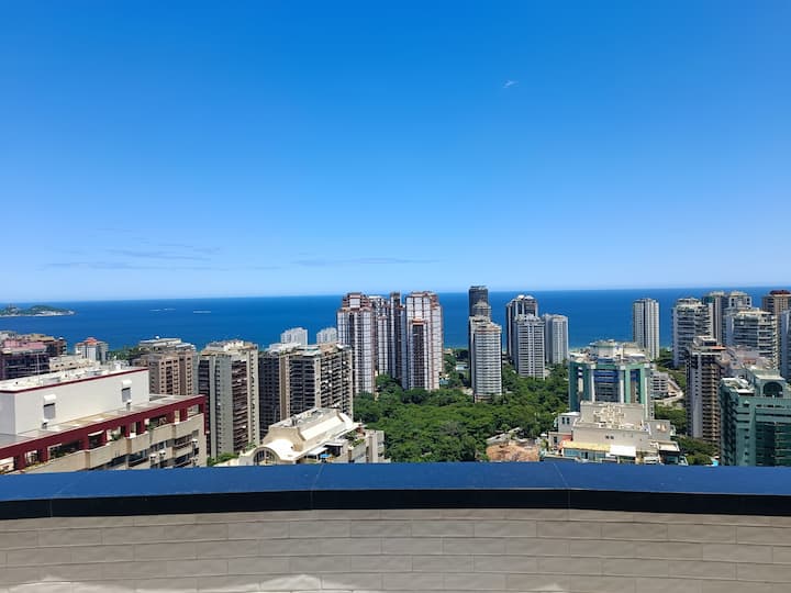 Cobertura Duplex Barra Da Tijuca - 1,3 Km Da Praia - Rio de Janeiro