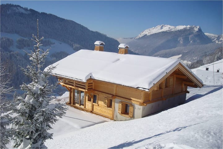 Chalet Au Calme, Soleil Et Vue Sur Les Aravis - Le Grand-Bornand