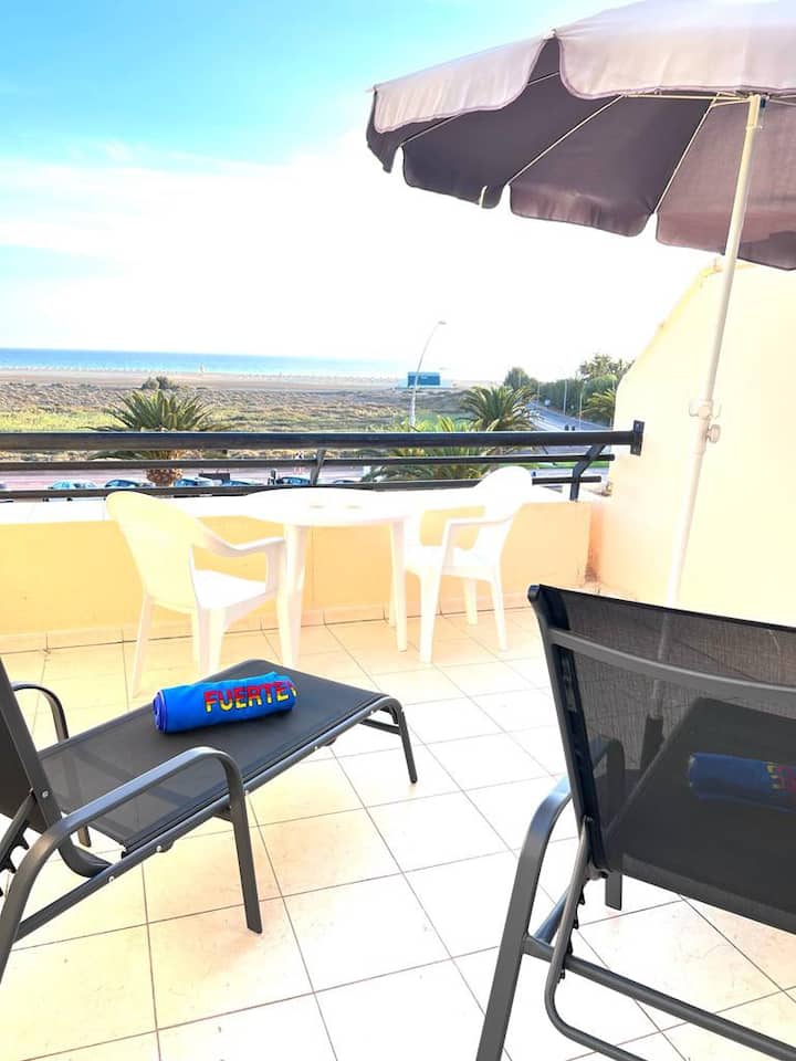 Spiaggia A 250 M Vista Oceano Accogliente Wi-fi Ac - Morro Jable