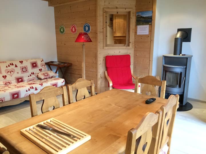 Appartement De Charme Style Chalet 6 Personnes - Morzine