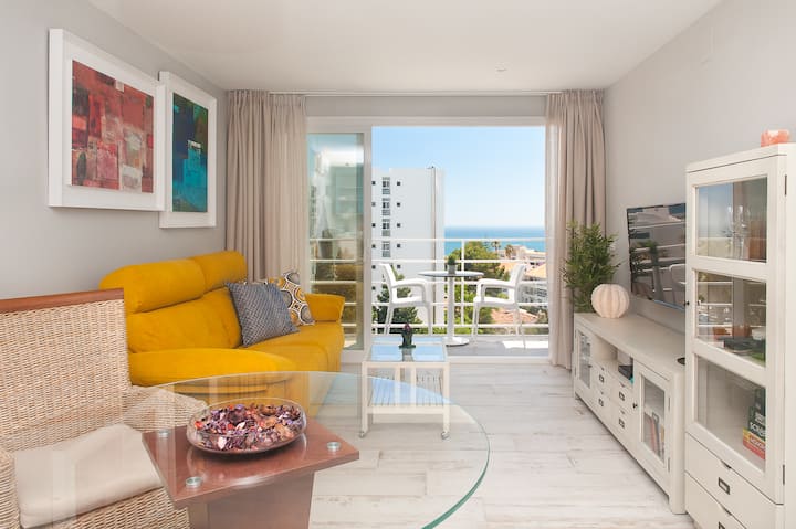 New Spectacular Apartment Sea View - Benalmádena
