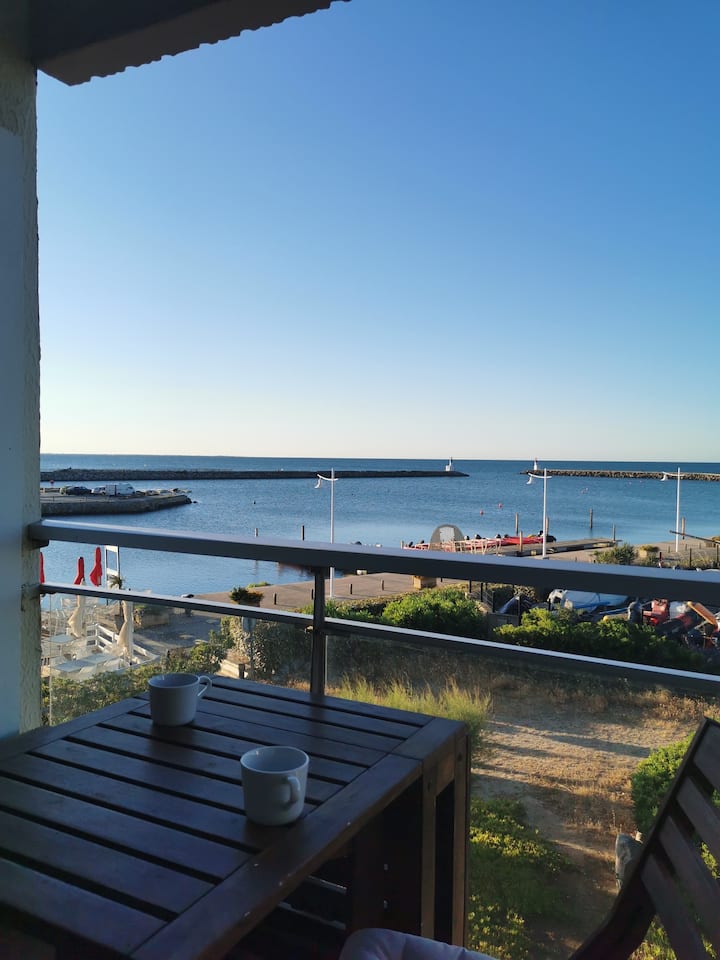 Confort Vue Mer & Plage, Parking Inclus - Mauguio