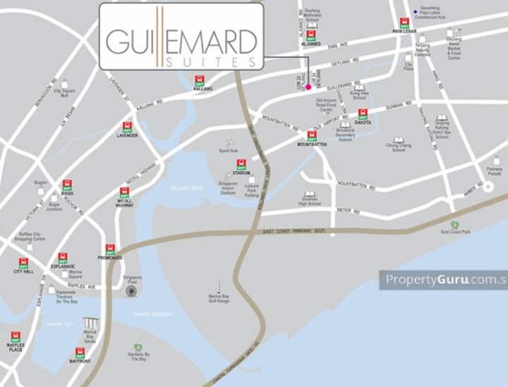 City Fringe Apartment For Rent - Singapour