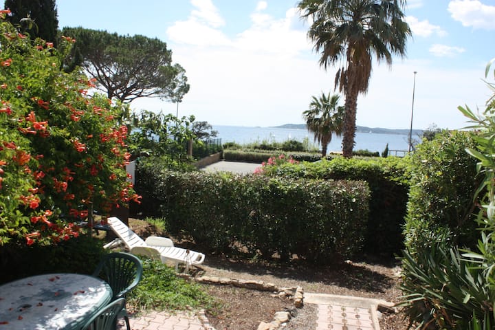 3* T3 Bd Mer Plage Parking Jardin Vue Merst Tropez - Sainte-Maxime