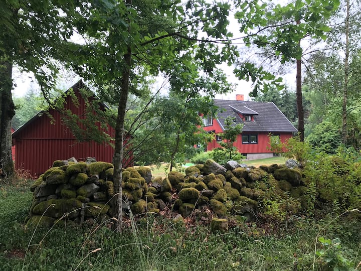 Pretty Holiday House In The Woods Close To Lake - Osby