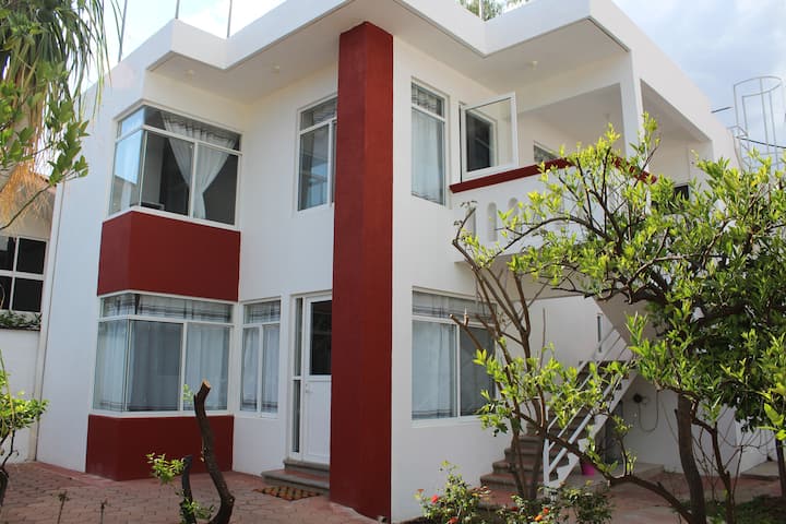 Apartamento 1recamara 2camas Queen Baños Parking. - Oaxaca