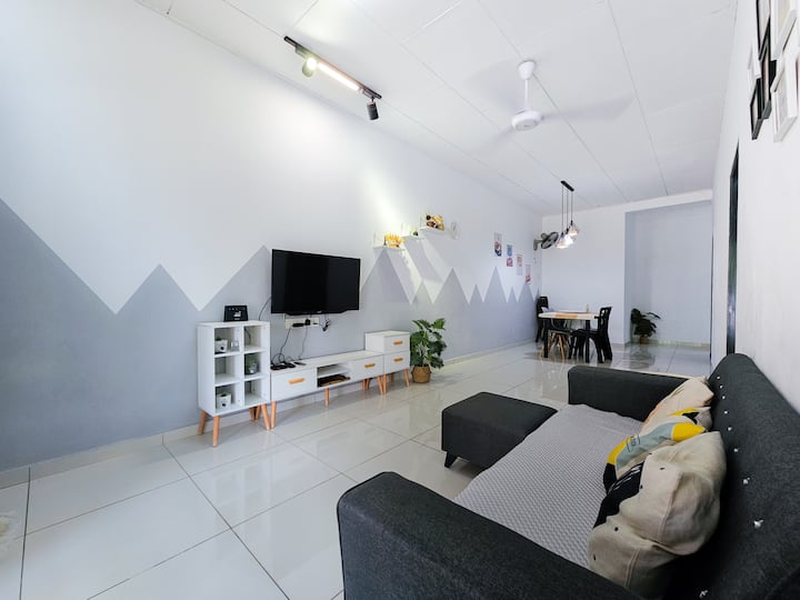 Taiping Aulong [3 Rooms] Nearby Tf Mart/econsave - Kamunting