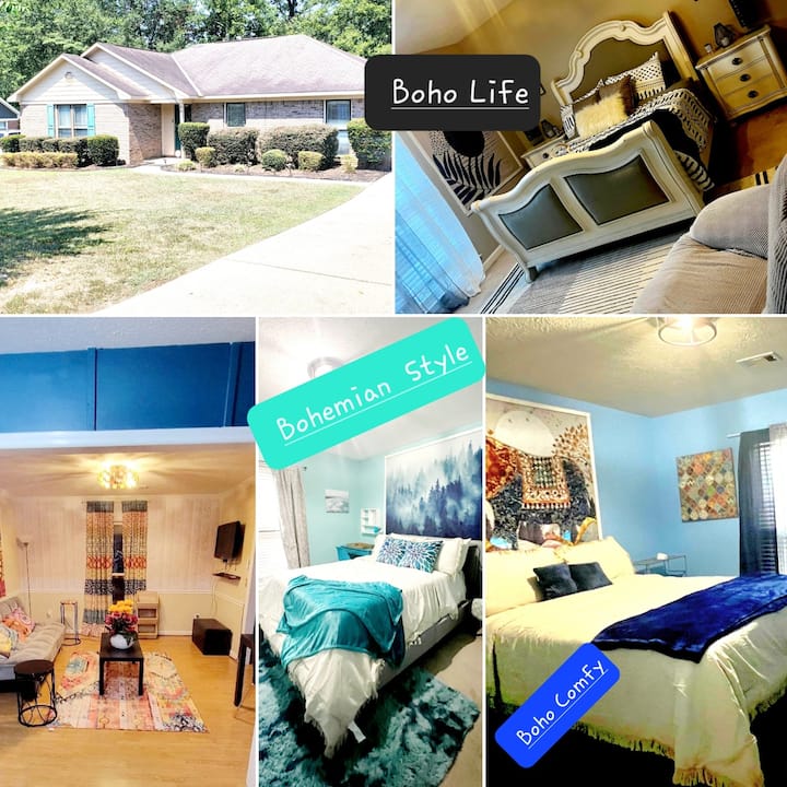 The Nspired Bohemian Retreat 15 Min Ft Moore N Col - Columbus, GA