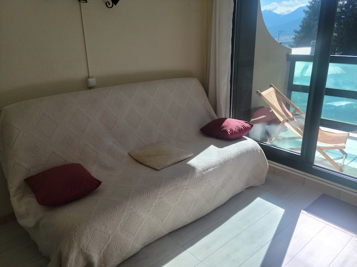 T1 Bis Font-romeu Bien Situé Avec Balcon Plein Sud - Font-Romeu-Odeillo-Via