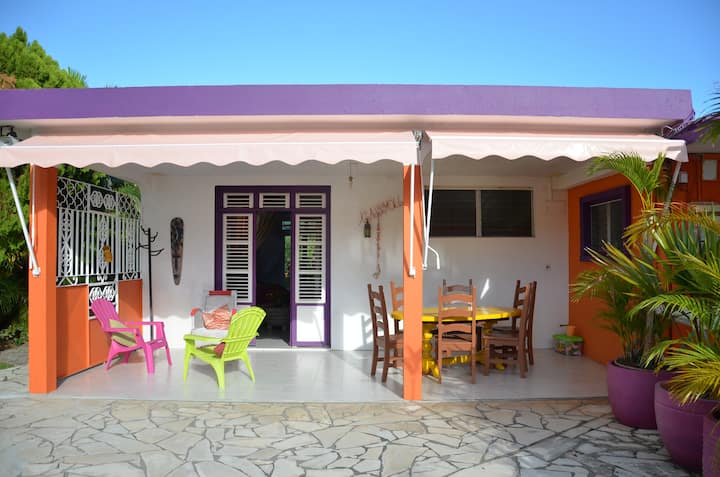 Villa Kassyou Sur 1500m2 De Jardin - Martinique