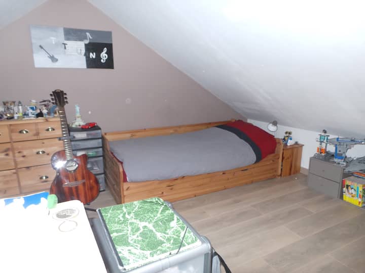 Chambre En Mezzanine Quartier Jardin Des Plantes - Rouen