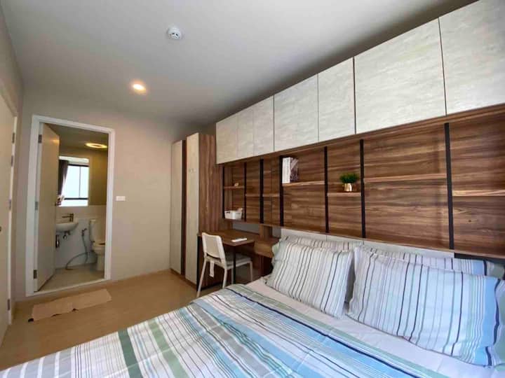 1 Br Bangkok Cozy Room 3 Min Walk To Bts - Phra Khanong