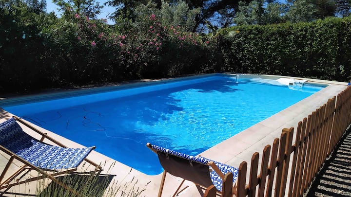 Agréable Studio Vue Sur Jardin Accès à La Piscine - Draguignan