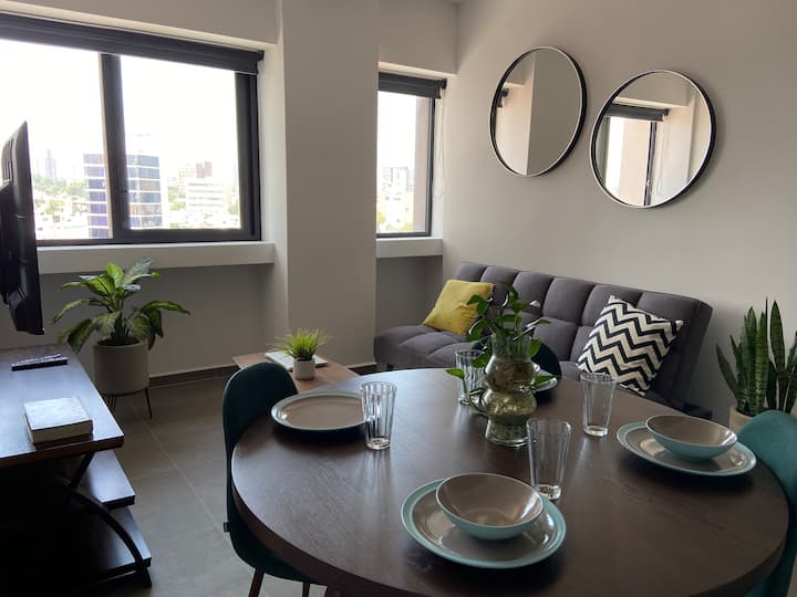 Departamento Moderno Cerca De Chapultepec - Guadalajara