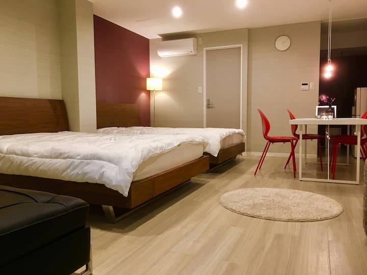 Near Namba/dotonbori/shinsaibashi/orange St Room3f - Osaka