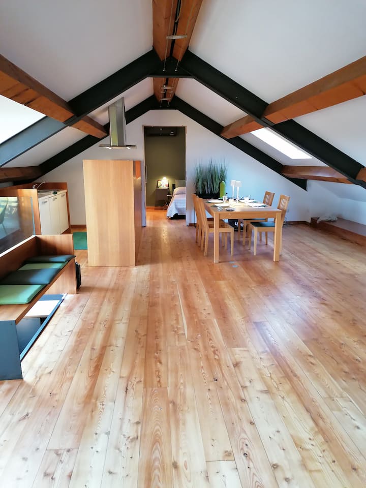 Arona01  Moderna  Mansarda Terzo Piano Con Scale - Arona, Italy