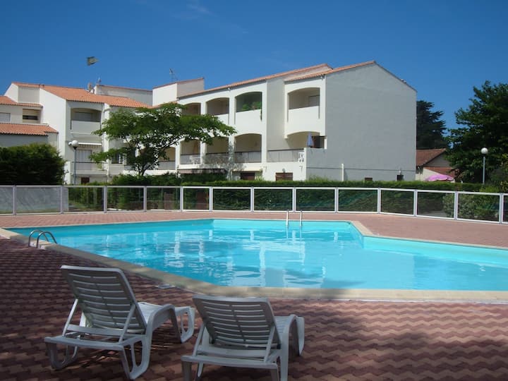 Appt Avec Jardinet, Près De La Plage. Piscine - Plage de Saint-Trojan-les-Bains