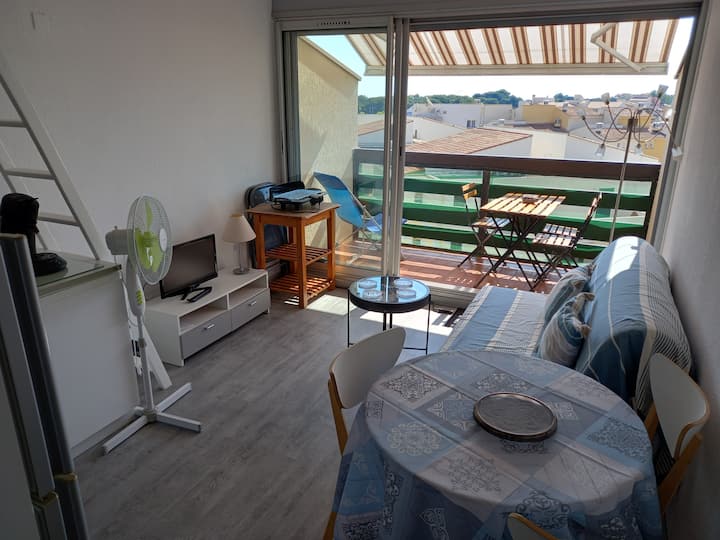 Superbe T2 Rénové, Balcon, Vue Port Et Mer - Marseillan