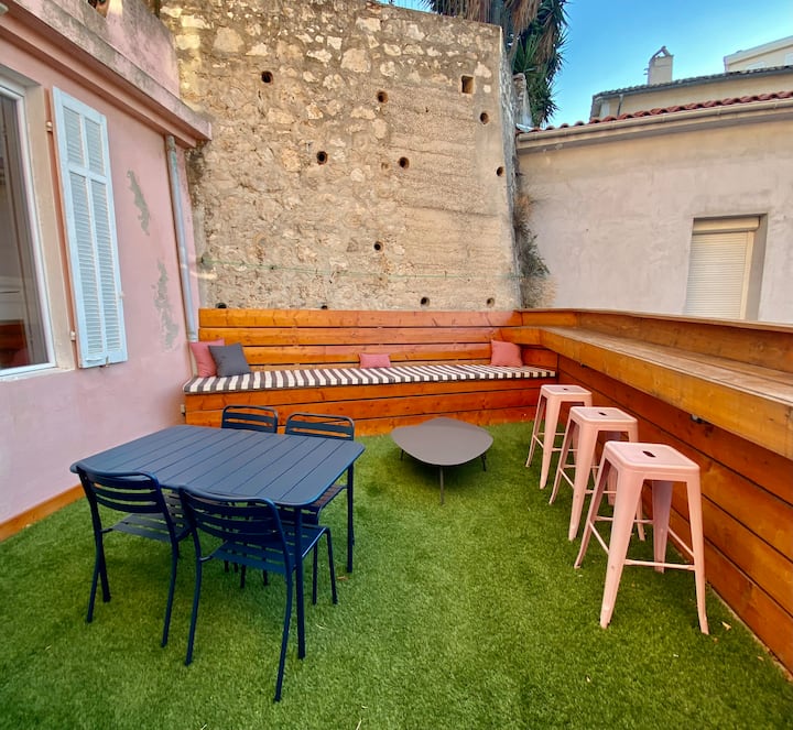 Marseille Appartement 3 Pièces Terrasse Mer/port - Marseille