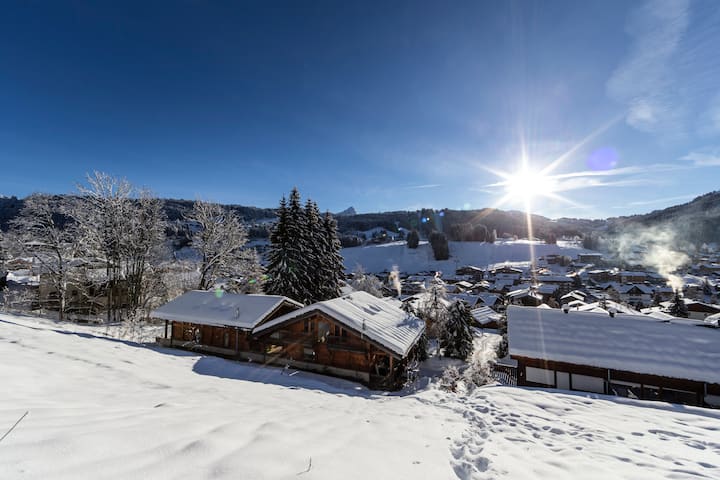 Vaste Chalet Confortable Proche Du Centre Station - Les Gets
