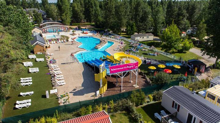 Mobil Home Avec Piscine Au Milieu Des Châteaux - Onzain