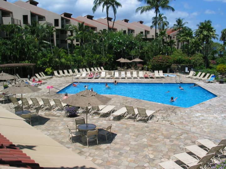 Verbesserte Tropische 2 Br Eigentumswohnung - Innenhof (Einheit 5-312) -Rates $ 169- $ 219 - Maui, HI