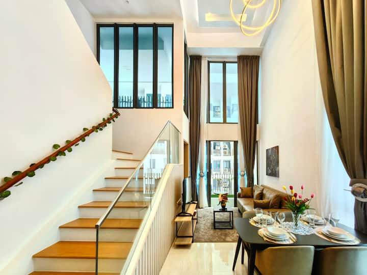 The Luxe Suite 2 Br Duplex @ Klcc + Balcony - Kuala Lumpur