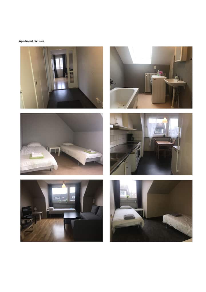 Linköping: Three Room Apartment With 5 Beds - Linköping