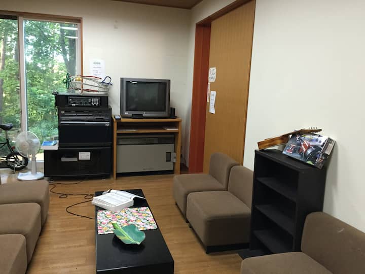 森のお宿ピルチャーE-5ペット同室可能和室 !朝はフリードリンク＆パンをサービス中 連泊でよりお得！ - Nagano