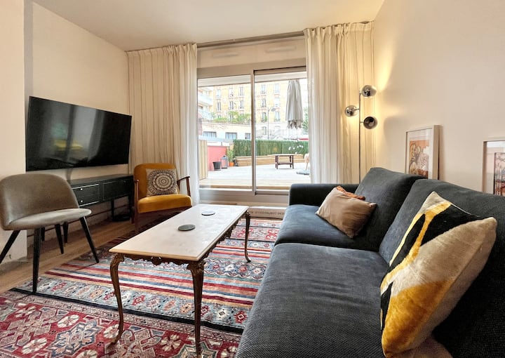 Chambre Privée Dans Bel Appartement Avec Terrasse. - Paris