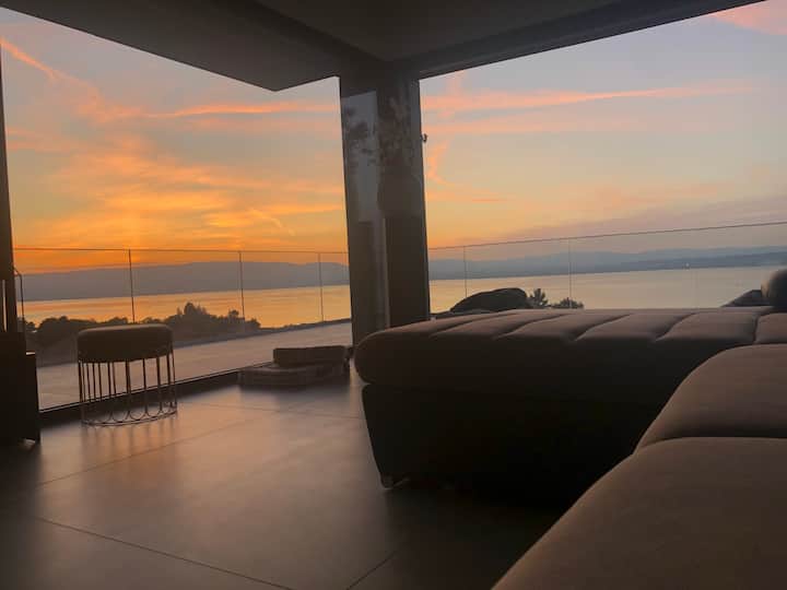 Villa Haut Standing Avec Magnifique Vue Lac - Bernex