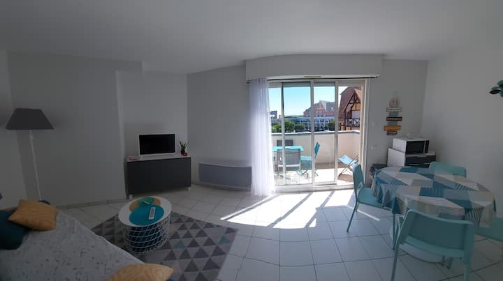 Port Guillaume : Studio Cabine Orienté Plein Sud - Dives-sur-Mer