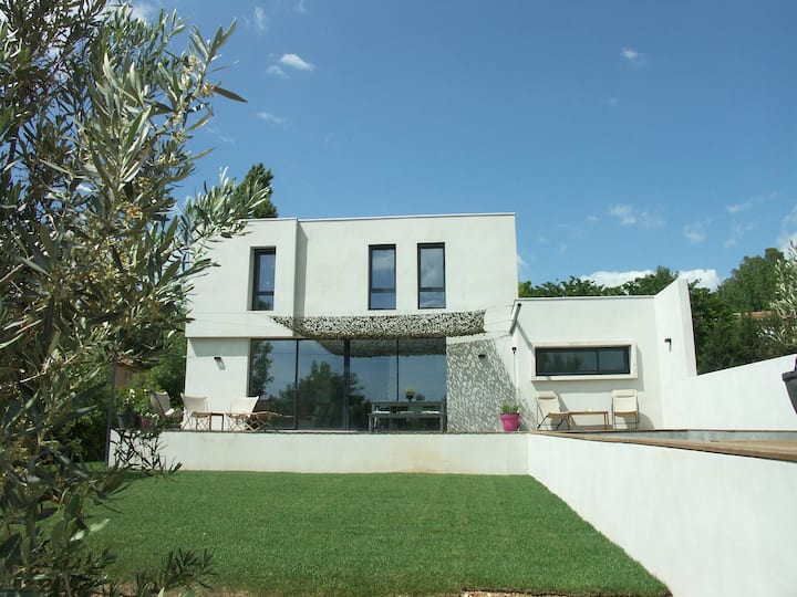 Maison D'architecte Contemporaine à 5 Mn Du Centre - Aix-en-Provence