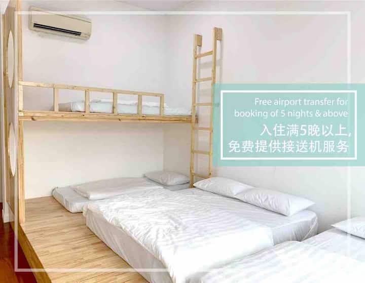 新装潢蓝色沙滩面向海@Imago
亚庇火爆名气商场Imago楼上
市中心
Kk City@imago - Kota Kinabalu