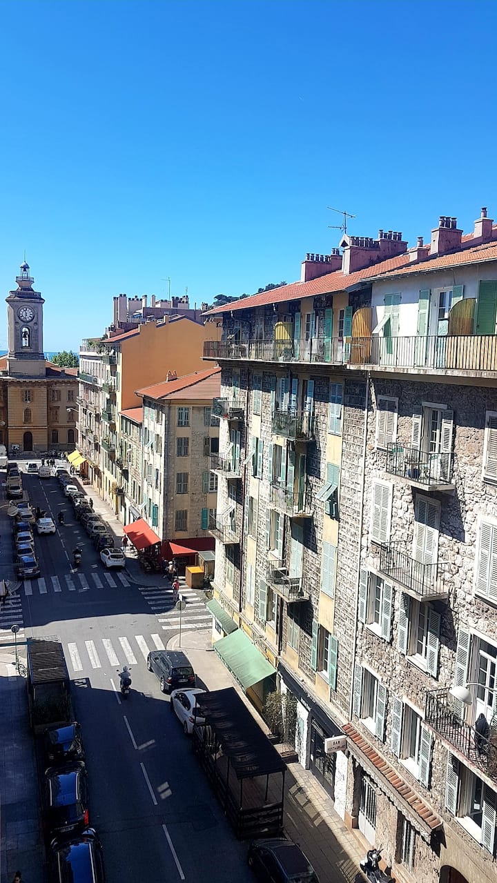 Nice Port 3 Bedrooms With Views And Ac. 5th Floor. - ヴィルフランシュ＝シュル＝メール