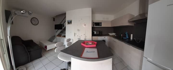 Maison Climatisée T3 Barcarès Avec Piscine - Le Barcarès