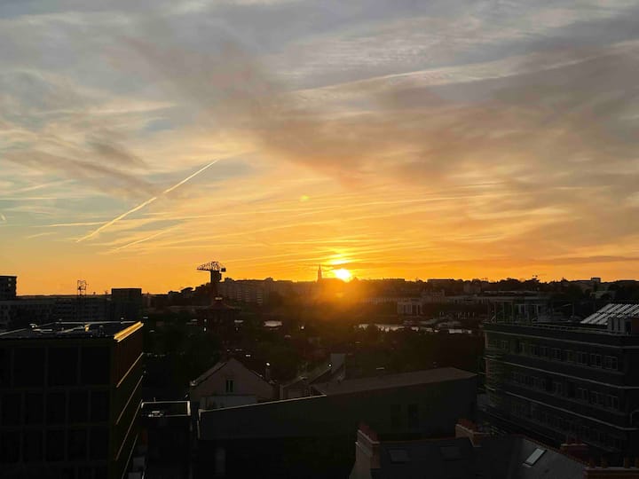 Appart Panoramique-machines îLe Nantes- ÉLéphant - Nantes