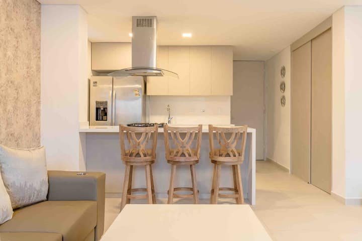 Laureles 2 Bedrooms Unit With Ac In Great Location - Medellín