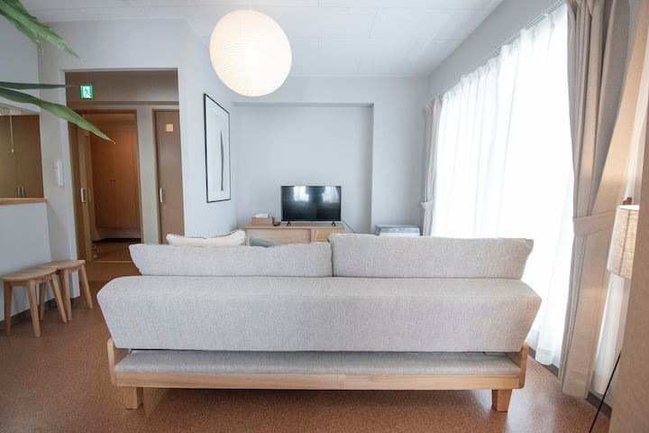 D5/near Otaru Canal/max5ppl/free Parking/wifi - Otaru