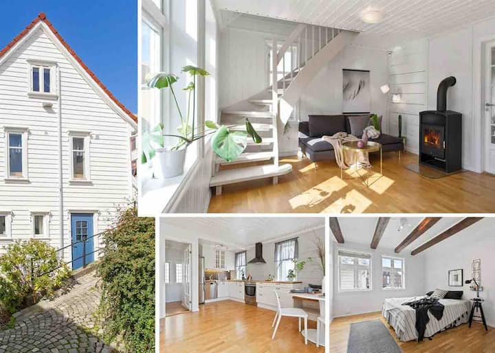 Skuteviken, Traditional Bergenshouse. Citycenter - Bergen