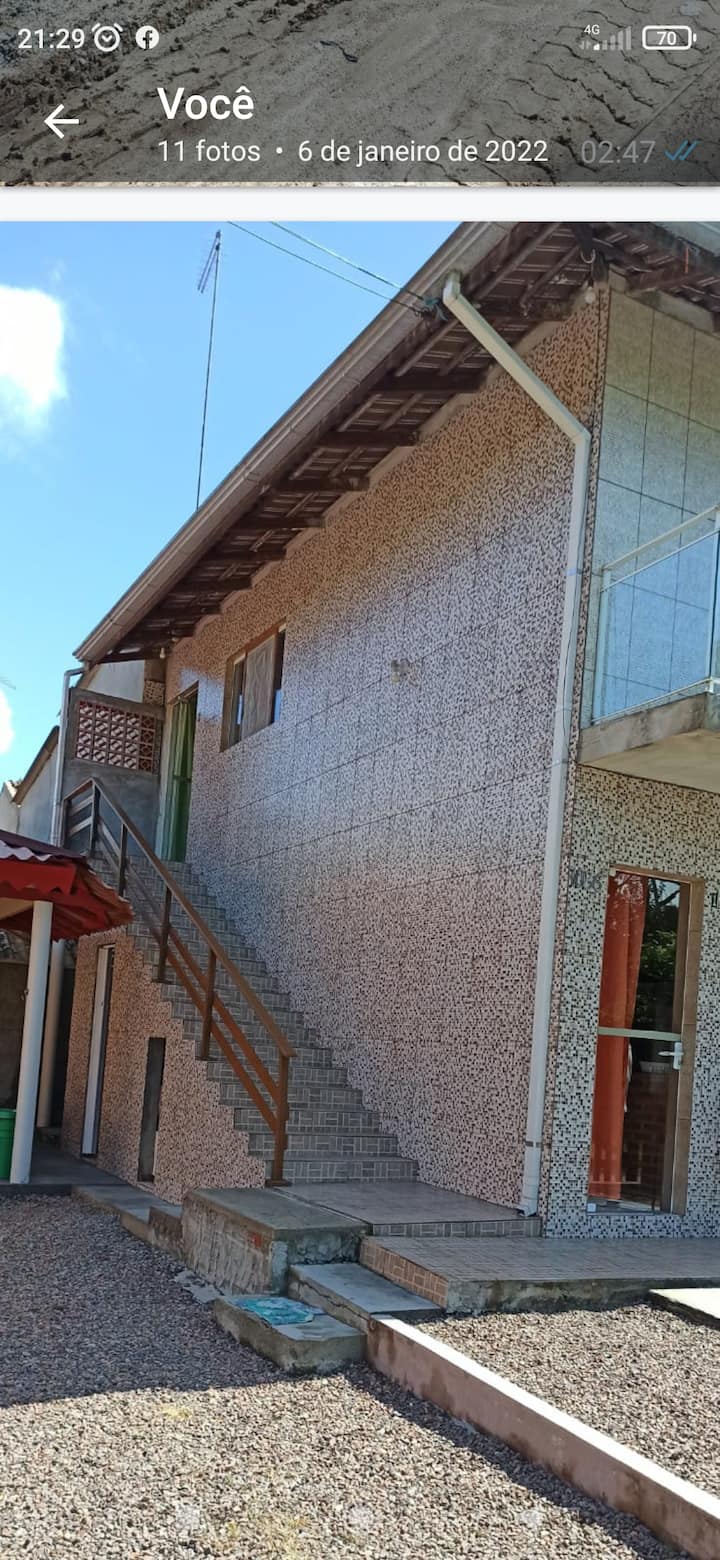 Casa Próximo Da Praia 800m, Estacionamento Incluso - 伊塔波阿